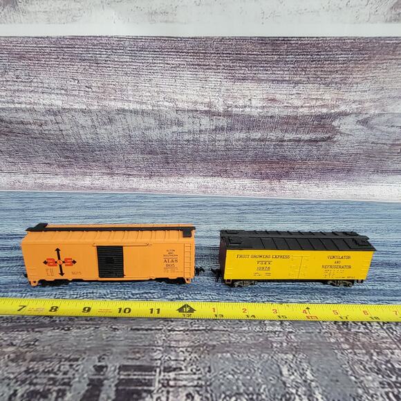 Unbranded | Toys | Vintage Ho Scale Fgex Als Train Boxcars Brown And ...